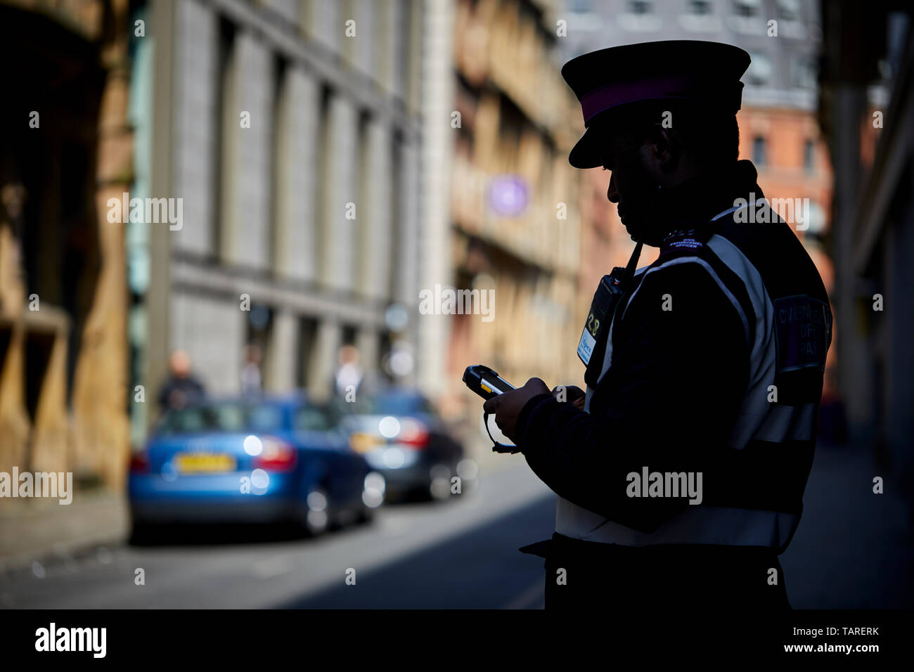 Traffic warden civil enforcement officer hi-res stock photography and ...