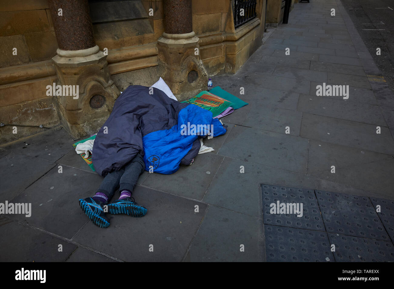 Manchester homeless hi-res stock photography and images - Alamy