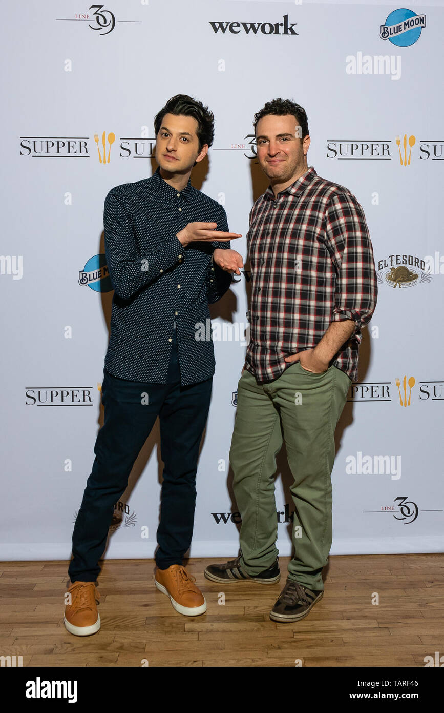 2019 Tribeca Film Festival - 'Standing Up Falling Down' - Press Junket ...