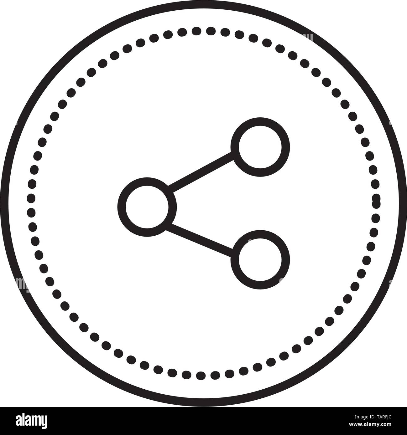 share social media symbol vector illustration Stock Vector Image & Art ...