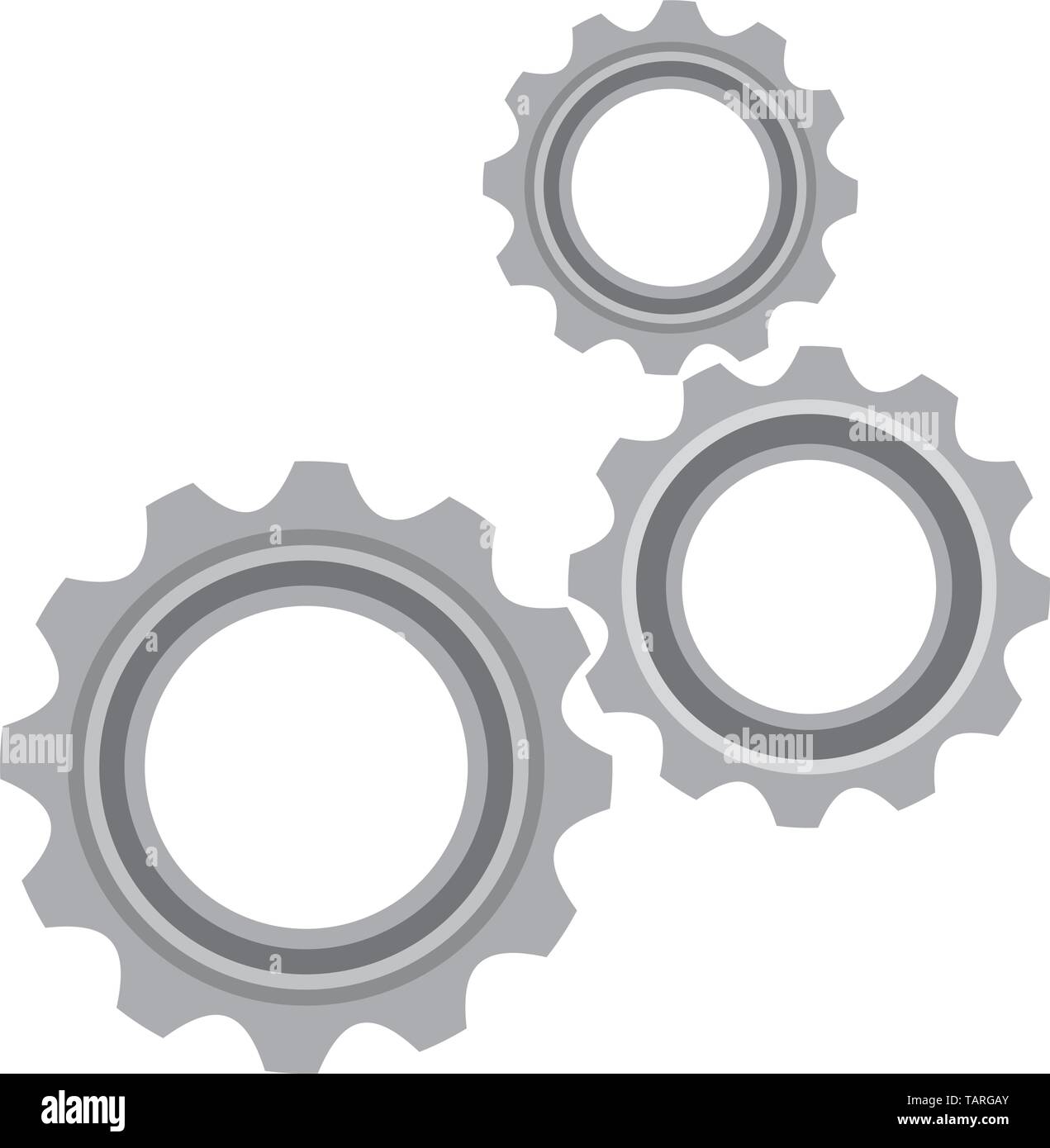 gears machine setup isolated icons Stock Vector Image & Art - Alamy