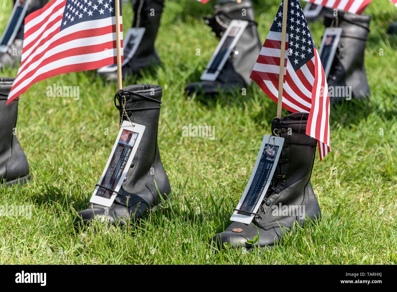 Boots on the Ground Stock Photo - Alamy