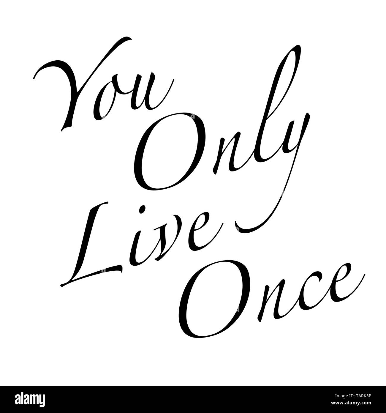 White background with black sample yolo text Stock Vector Image & Art ...