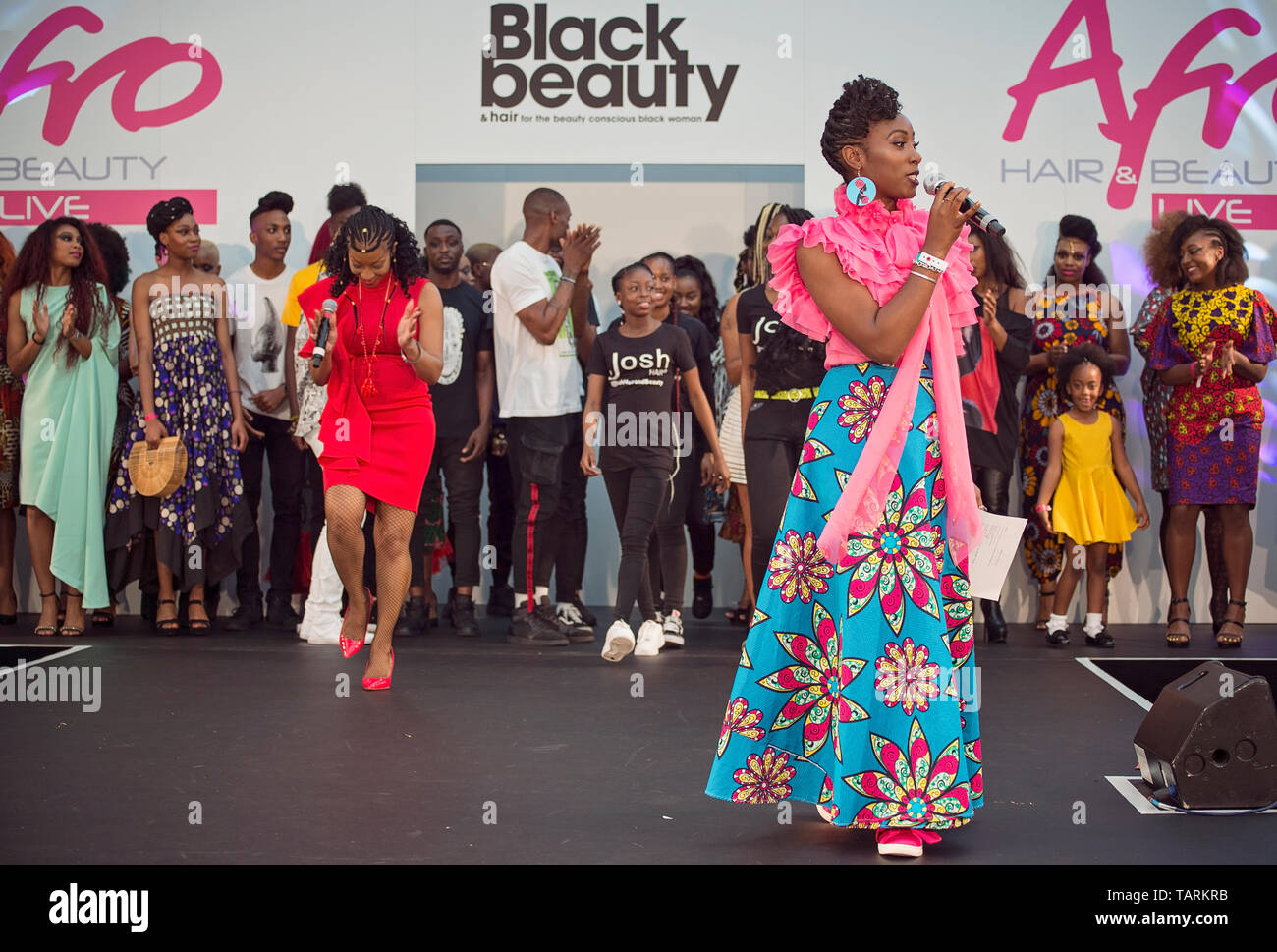 Photos taken at the 2019 Afro Hair & Beauty show live held hosted by ...