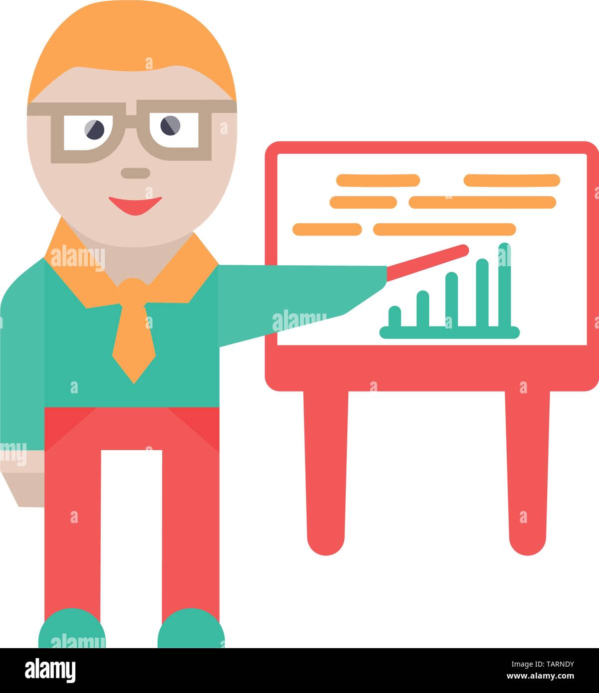 presentation icon- vector presentation sign and symbol Stock Vector ...