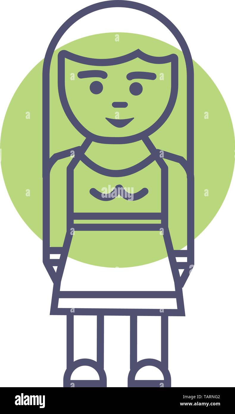 business man icon- vector cute person sign and symbol Stock Vector ...