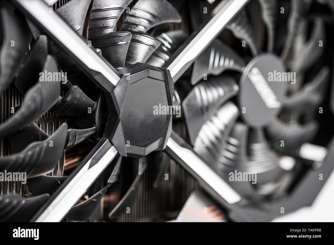 Professional PC Gaming Graphic Card GPU Close Up Stock Photo - Alamy
