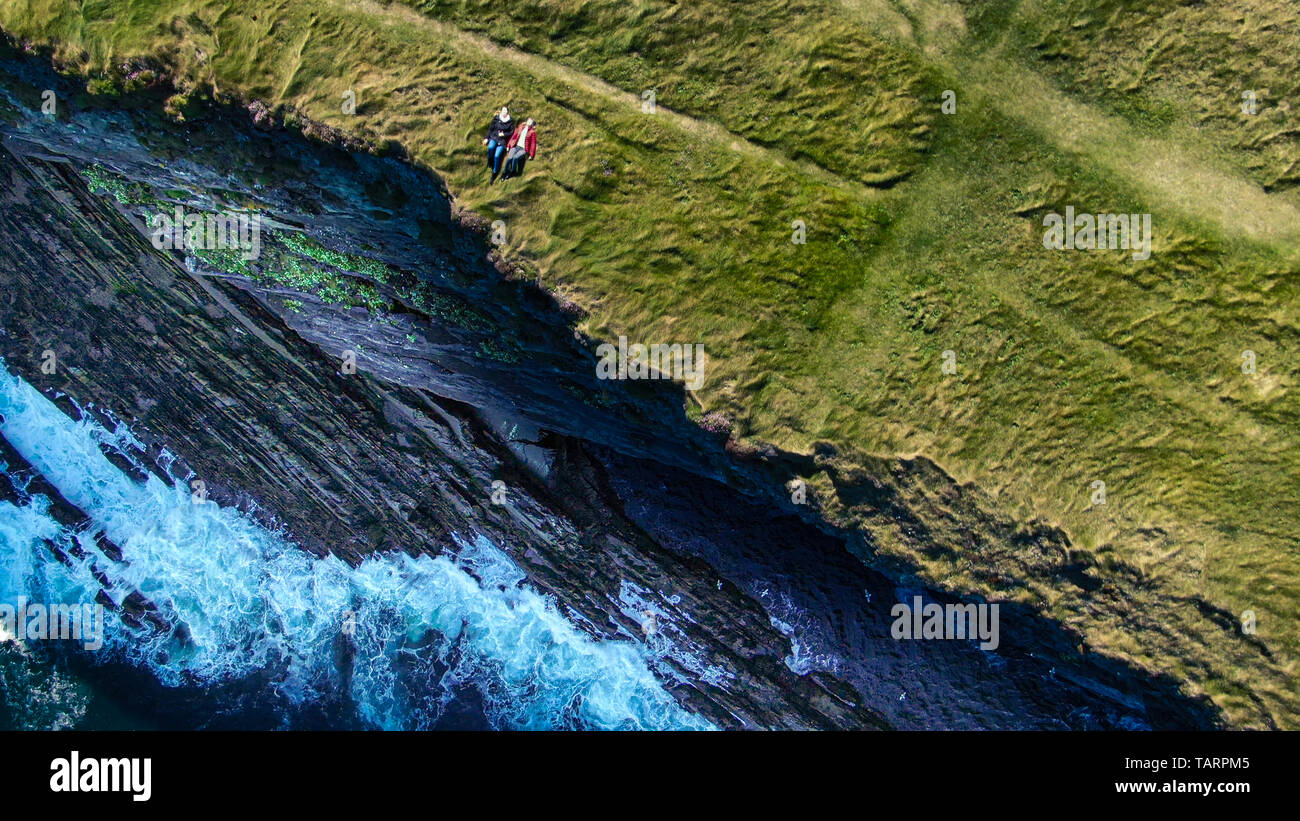 Clare island ireland aerial hi-res stock photography and images - Alamy