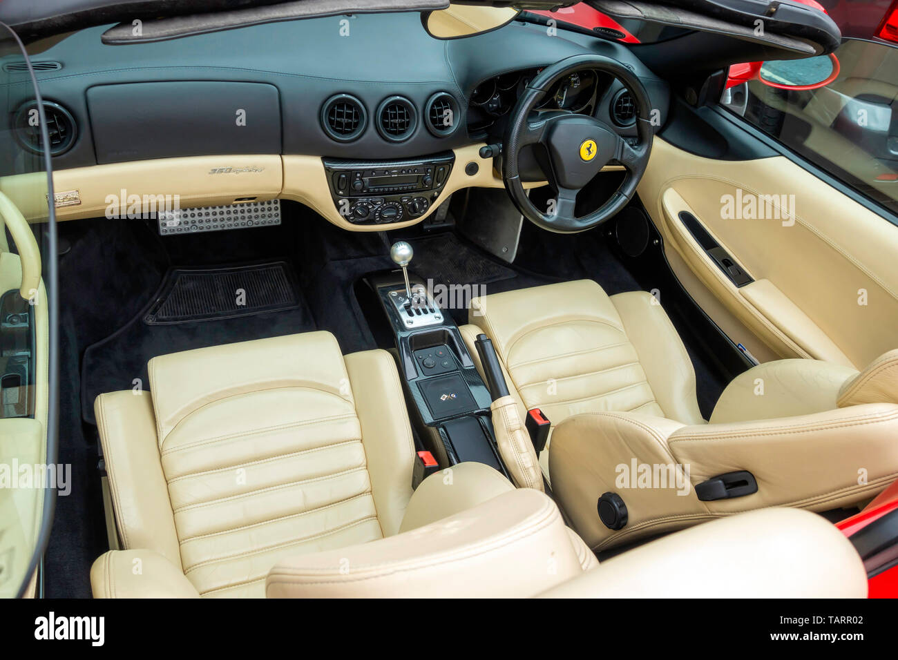 Ferrari cockpit hi-res stock photography and images - Alamy