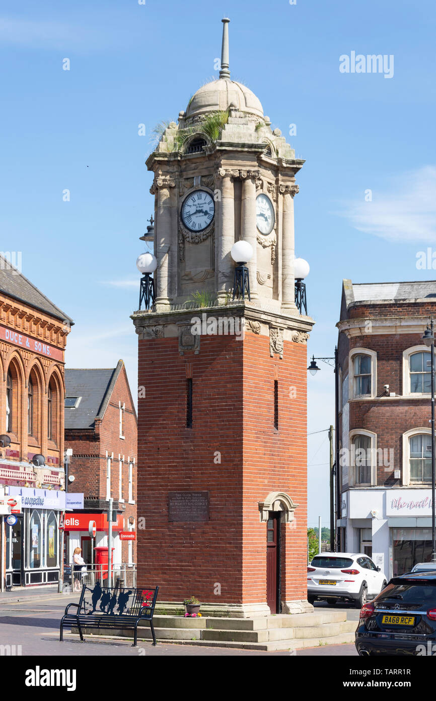Wednesbury Clock Tower, Market Place, Wednesbury, West Midlands ...