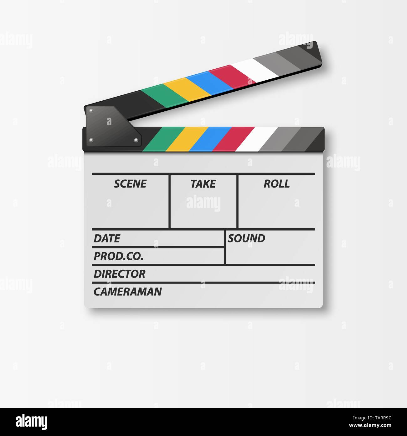 Movie Clapper Board Template