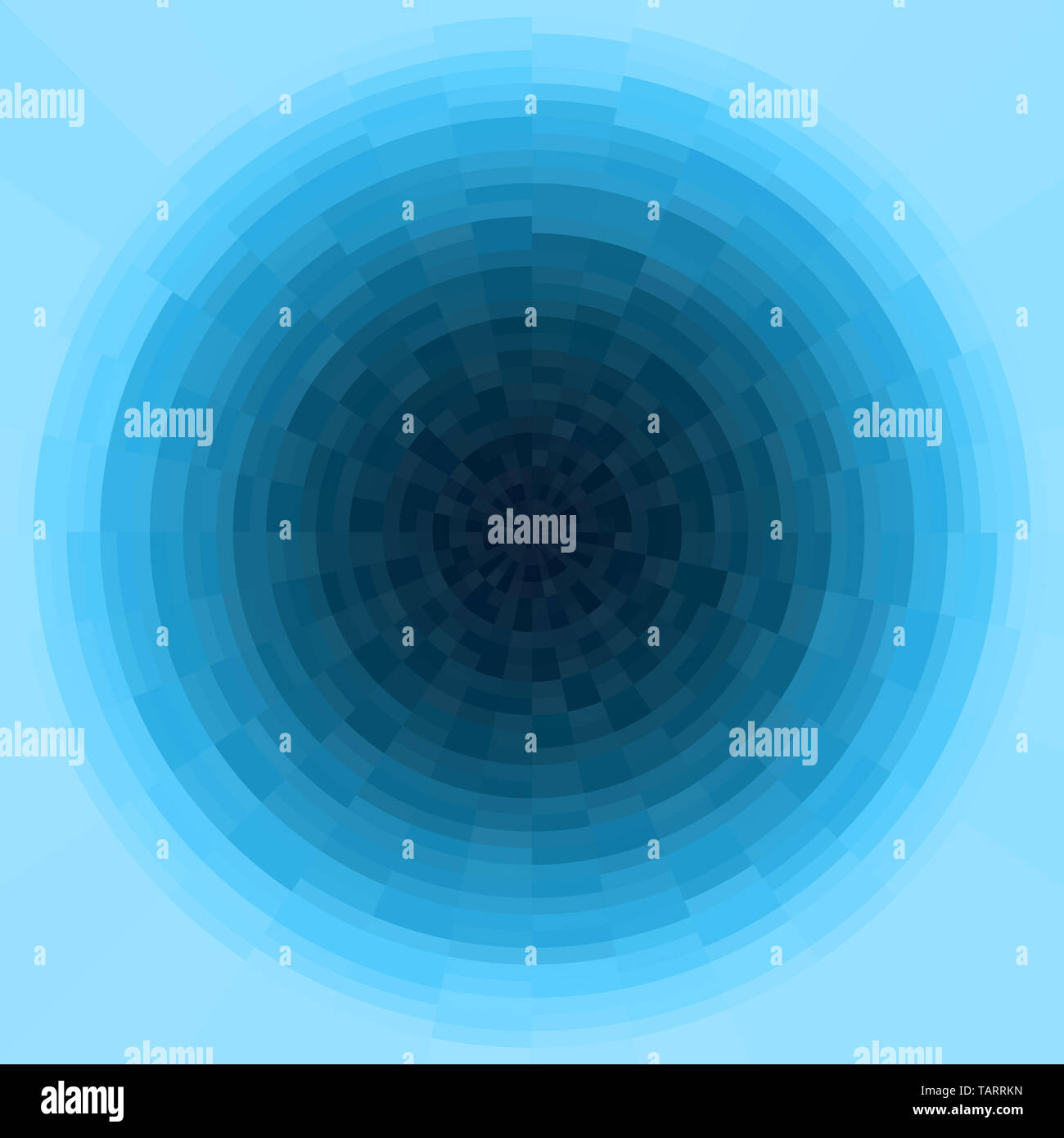 Abstract blue and cyan radial gradient background. Texture with ...