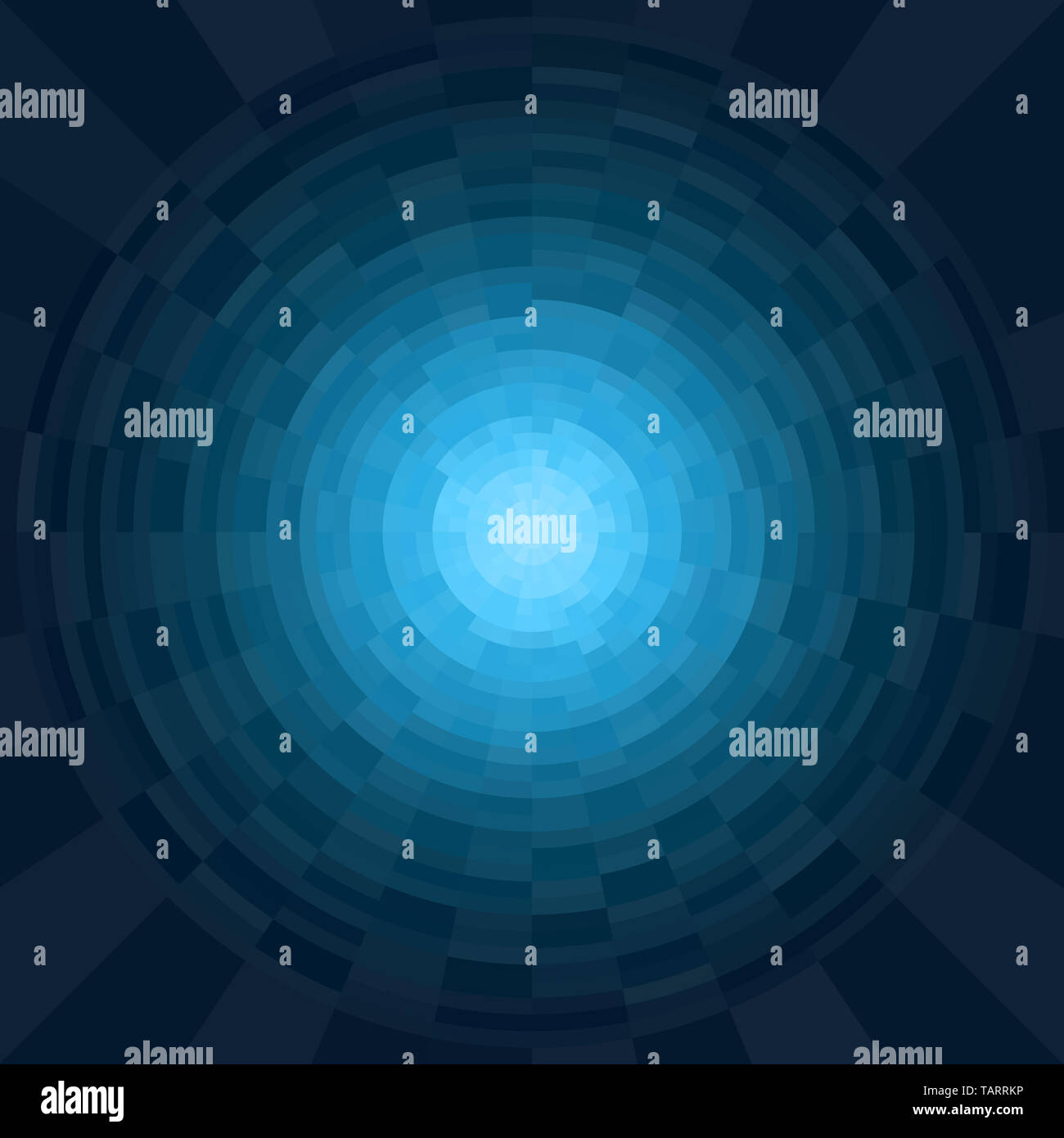 Abstract blue and cyan radial gradient background. Texture with ...