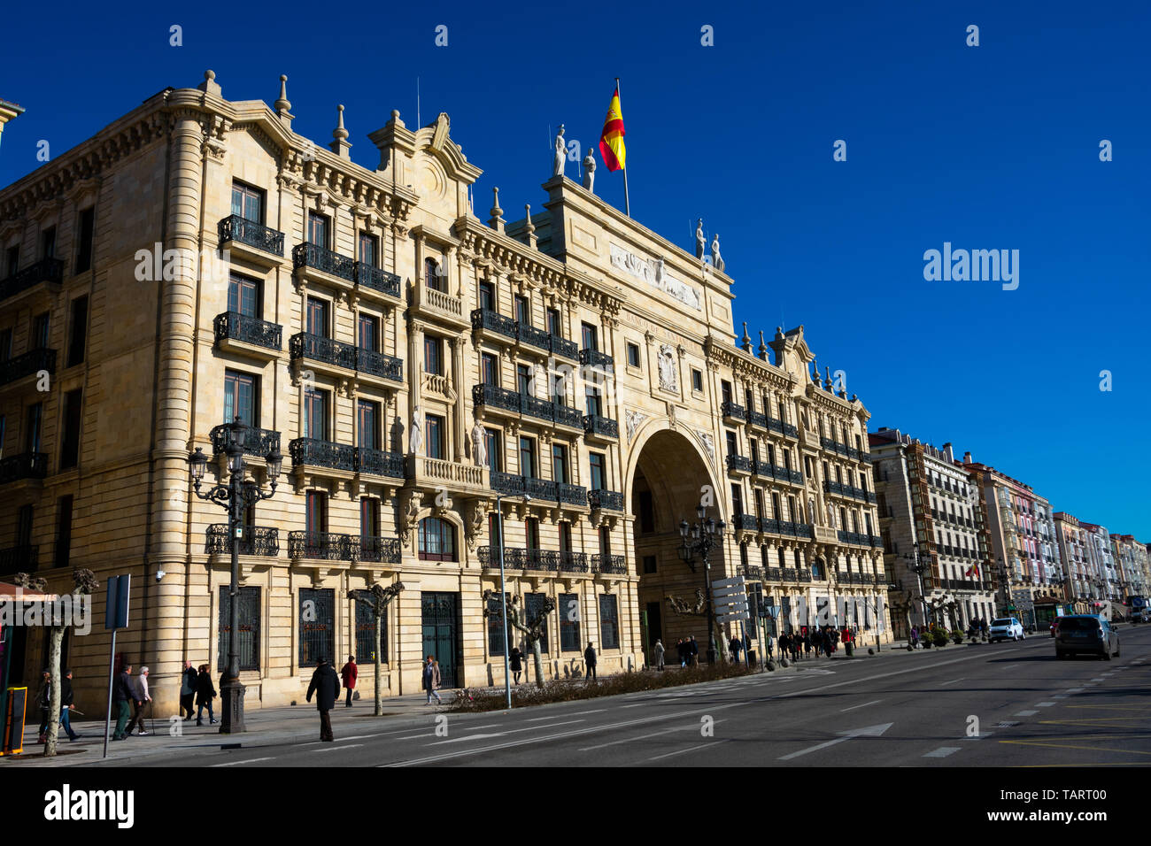 Banco de santander building hi-res stock photography and images - Alamy