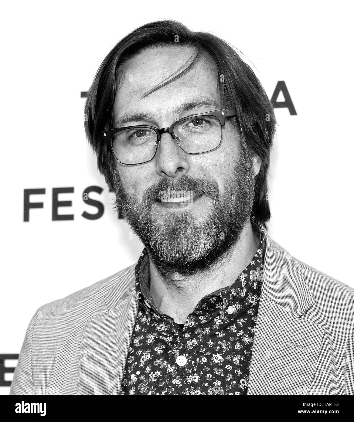 New York, NY - April 27, 2019: Timm Sharp attends the premiere of the ...