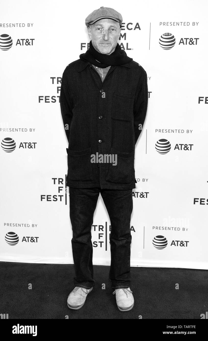 New York, NY - April 27, 2019: Jonathan Ames attends the premiere of ...
