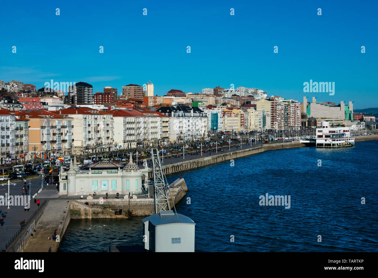 Aerial view of santander hi-res stock photography and images - Alamy