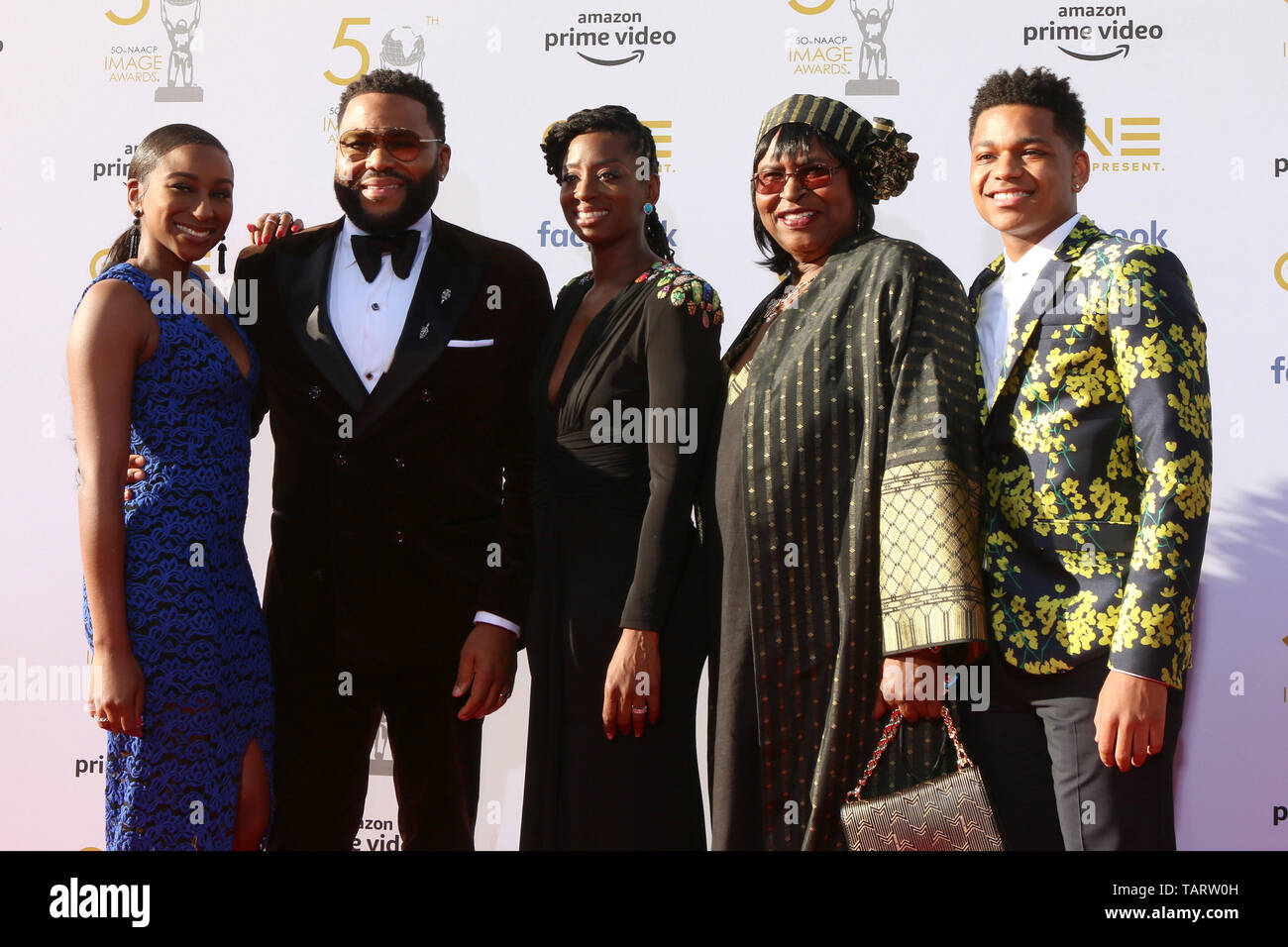 Anthony anderson family hi-res stock photography and images - Alamy