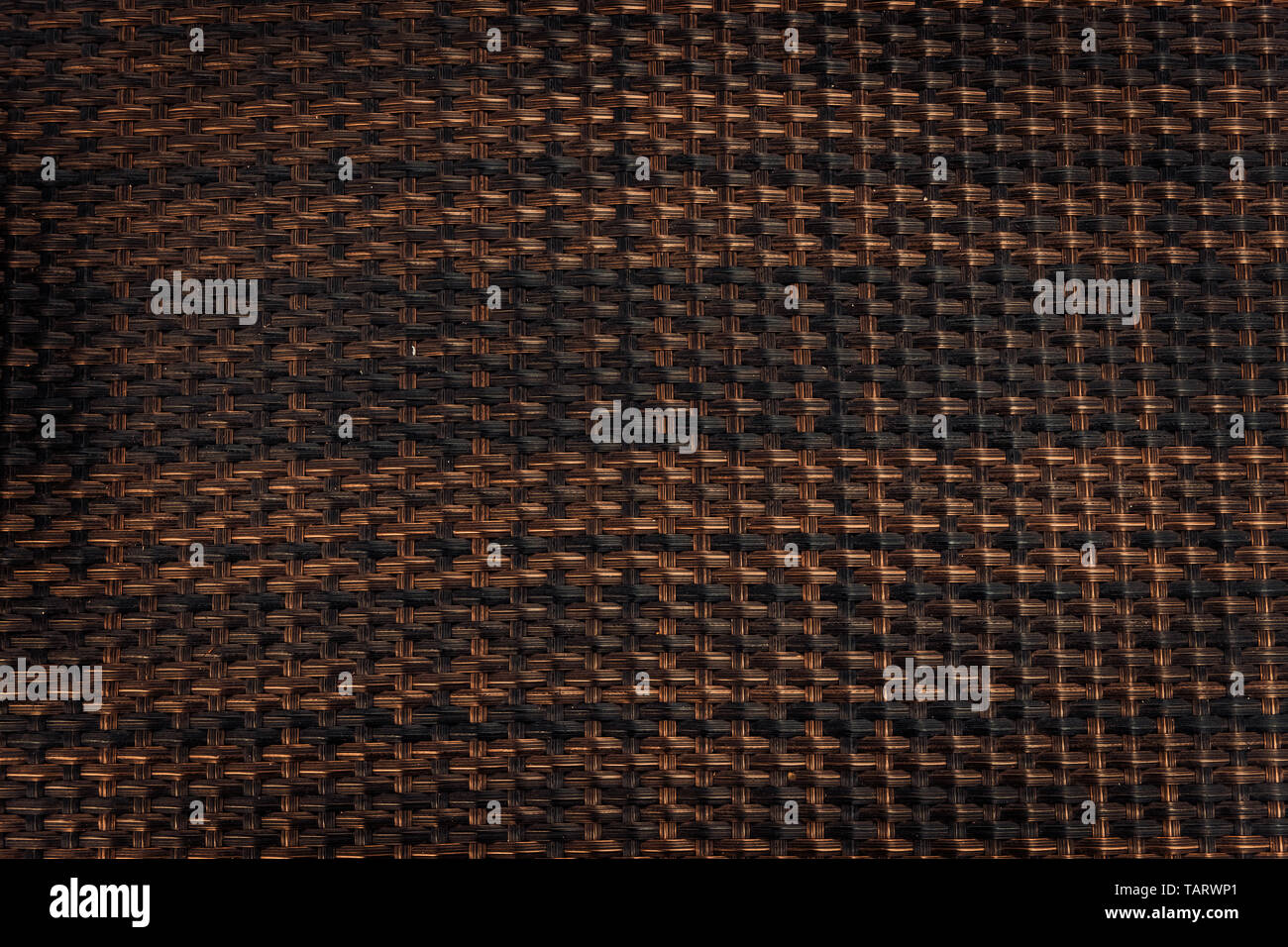 Dark brown wicker texture background. detail of weave seamless texture ...