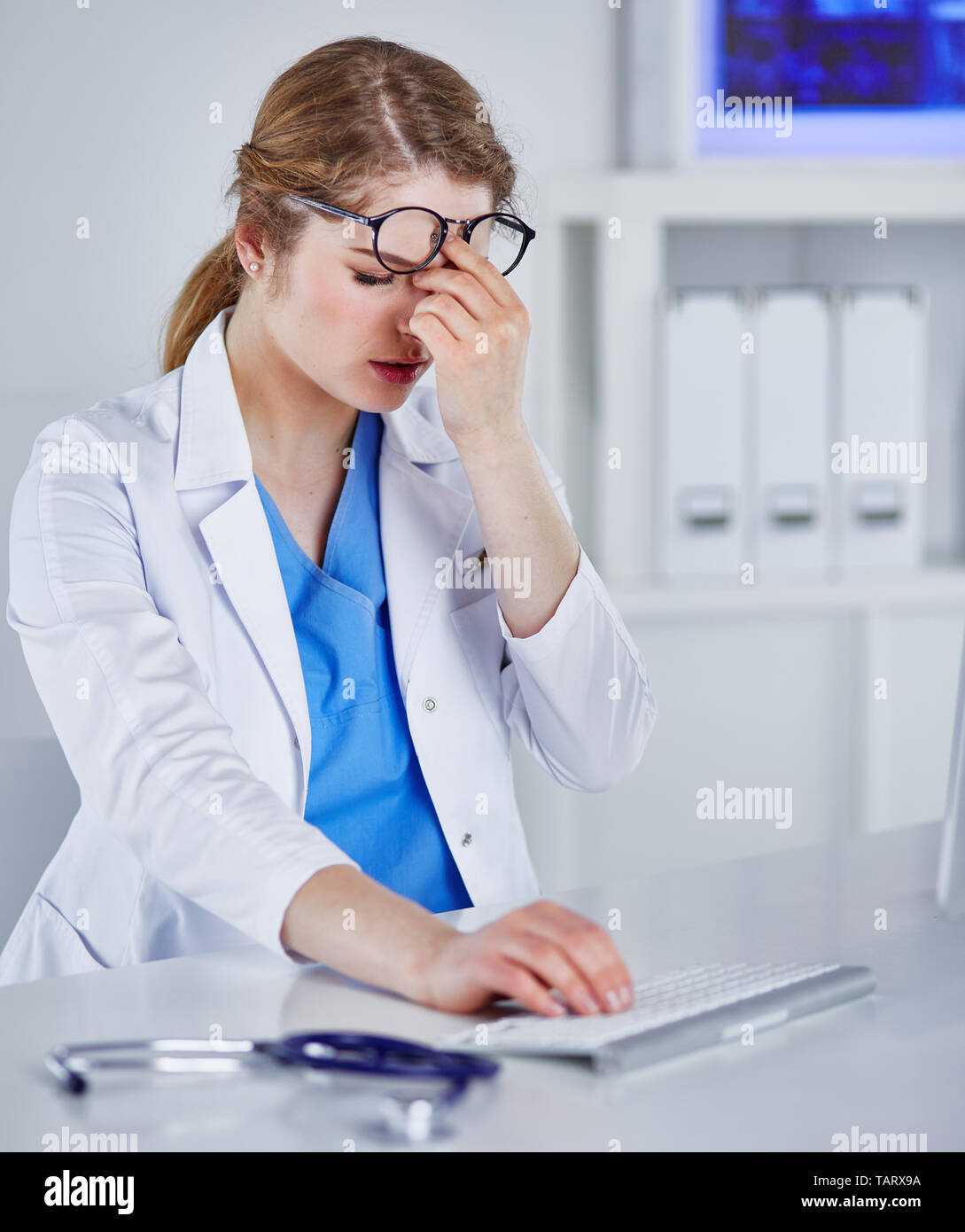 Clinician tension hi-res stock photography and images - Alamy