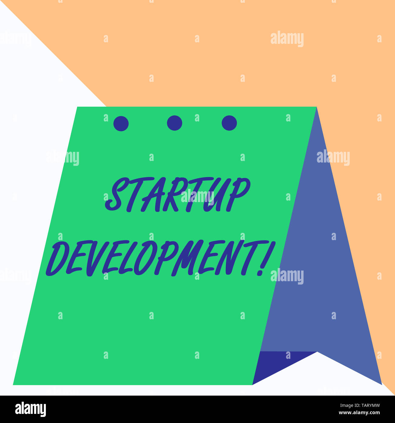 Writing Note Showing Startup Development Business Concept For Efficiently Develop And Validate