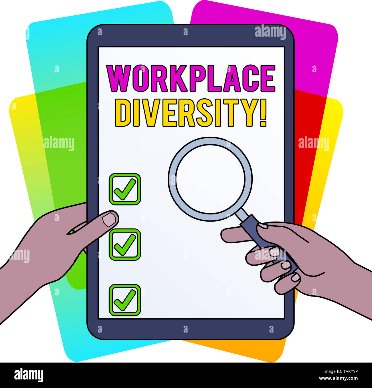 Individual differences Cut Out Stock Images & Pictures - Alamy