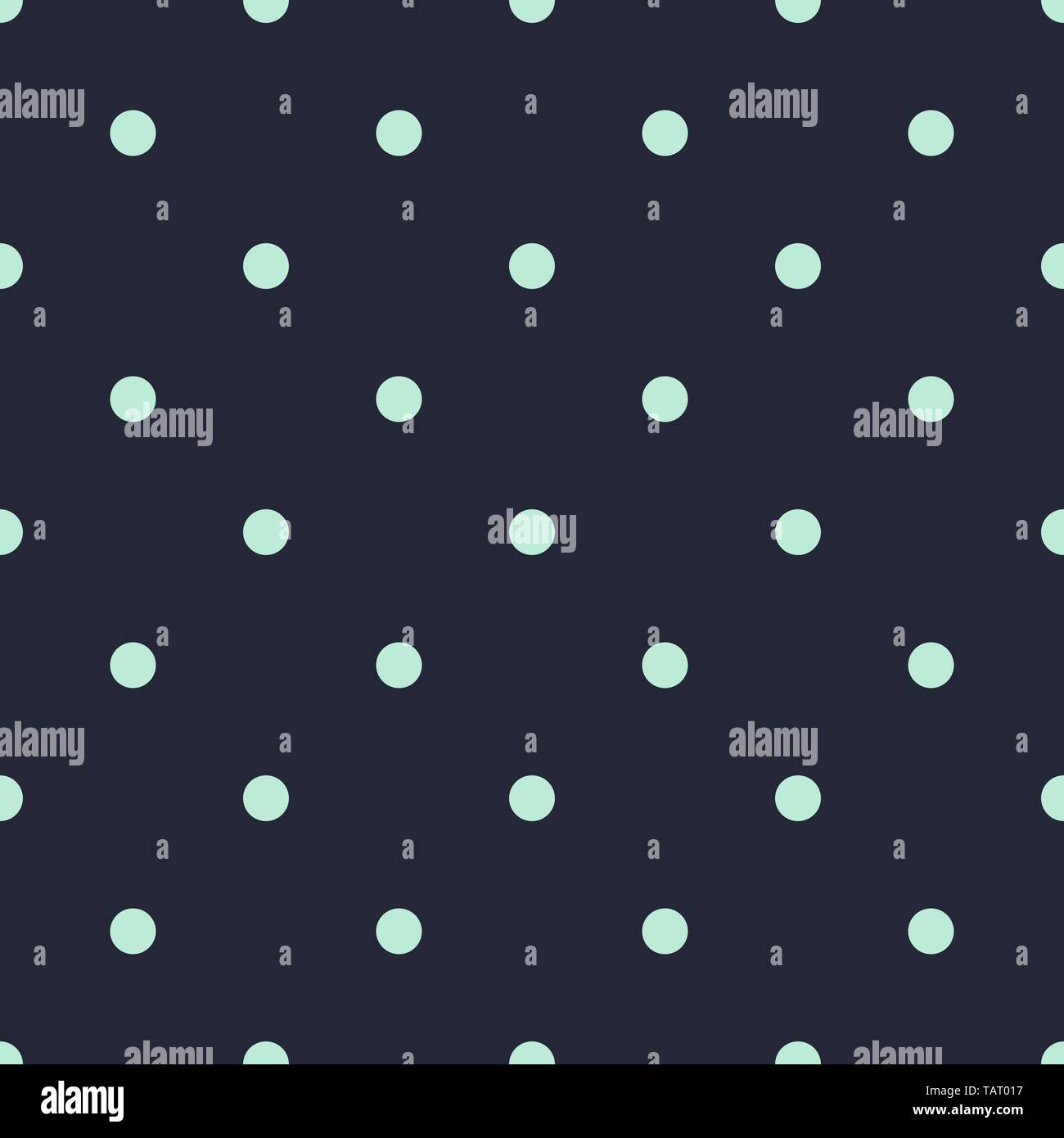 Blue polka dot seamless pattern retro background Stock Vector Image ...