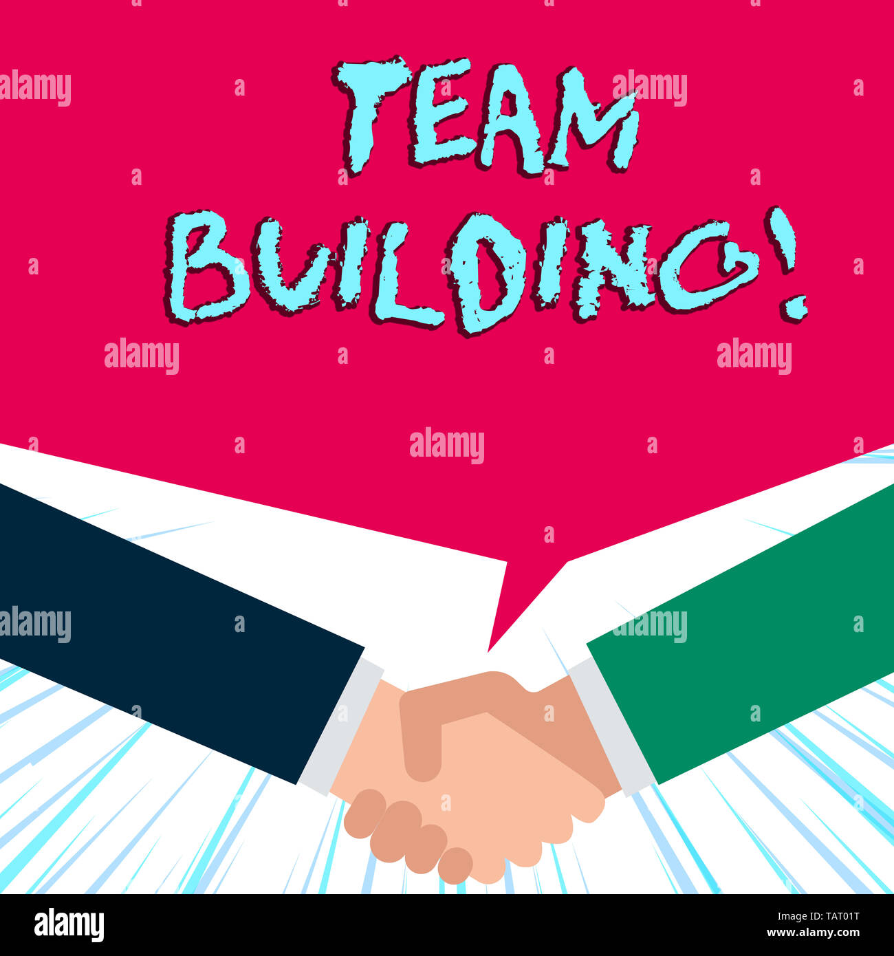 Handwriting text writing Team Building. Conceptual photo activities ...