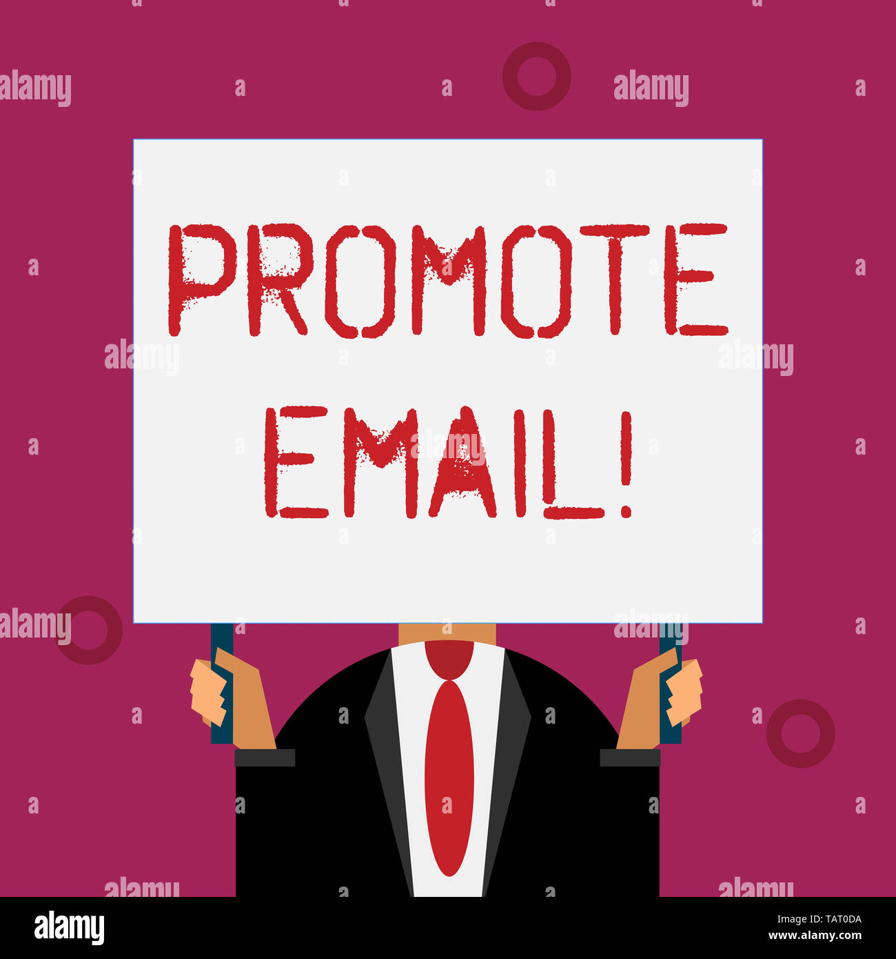 Writing note showing Promote Email. Business concept for sending a ...