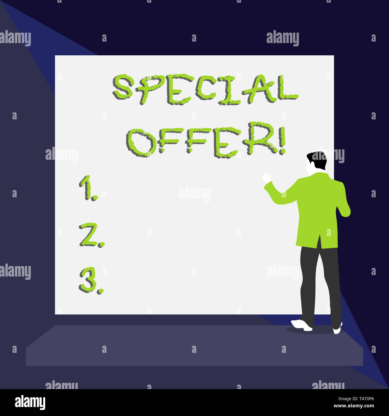 Word writing text Special Offer. Business photo showcasing product or ...