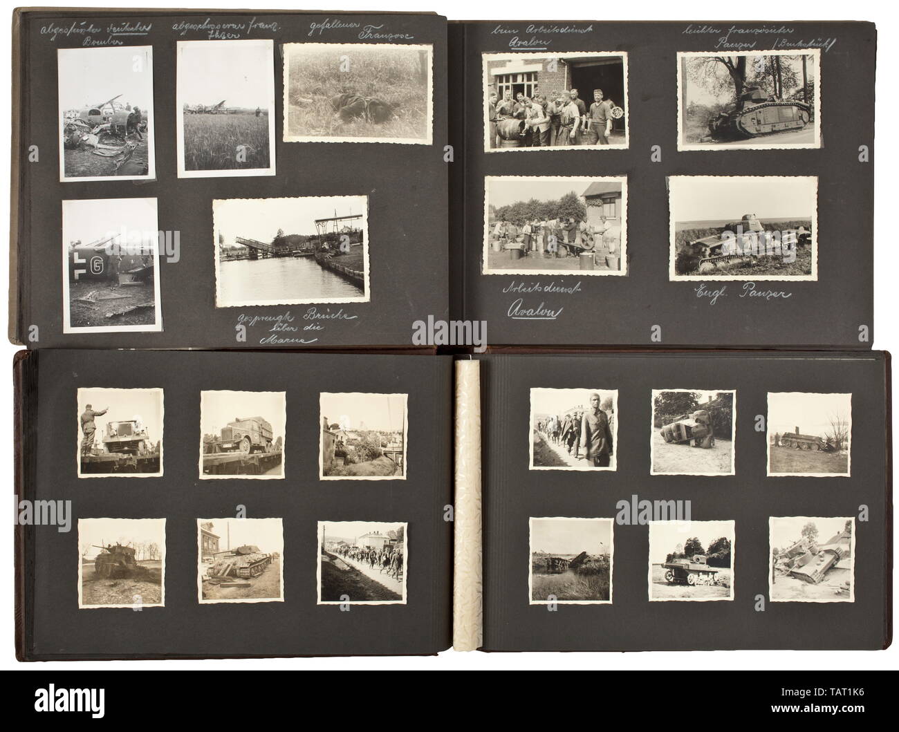 Pre war photo album hi-res stock photography and images - Alamy