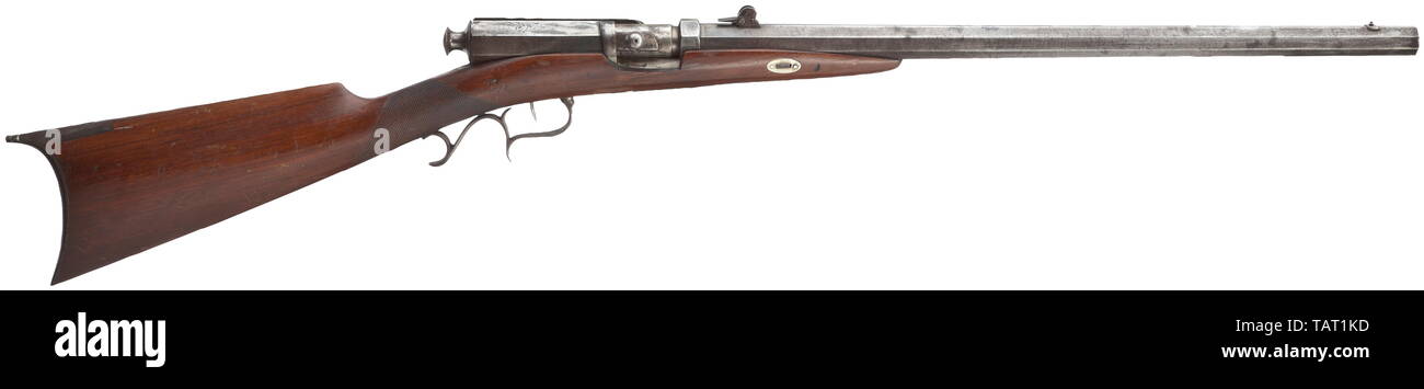 A needle-fire rifle, Klein system, G.P. Foster in Taunton ...