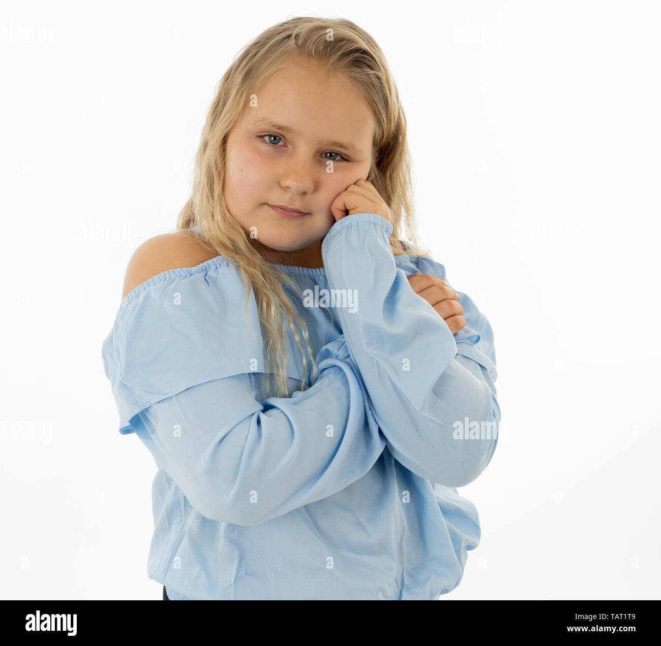 Shy shyness hi-res stock photography and images - Alamy