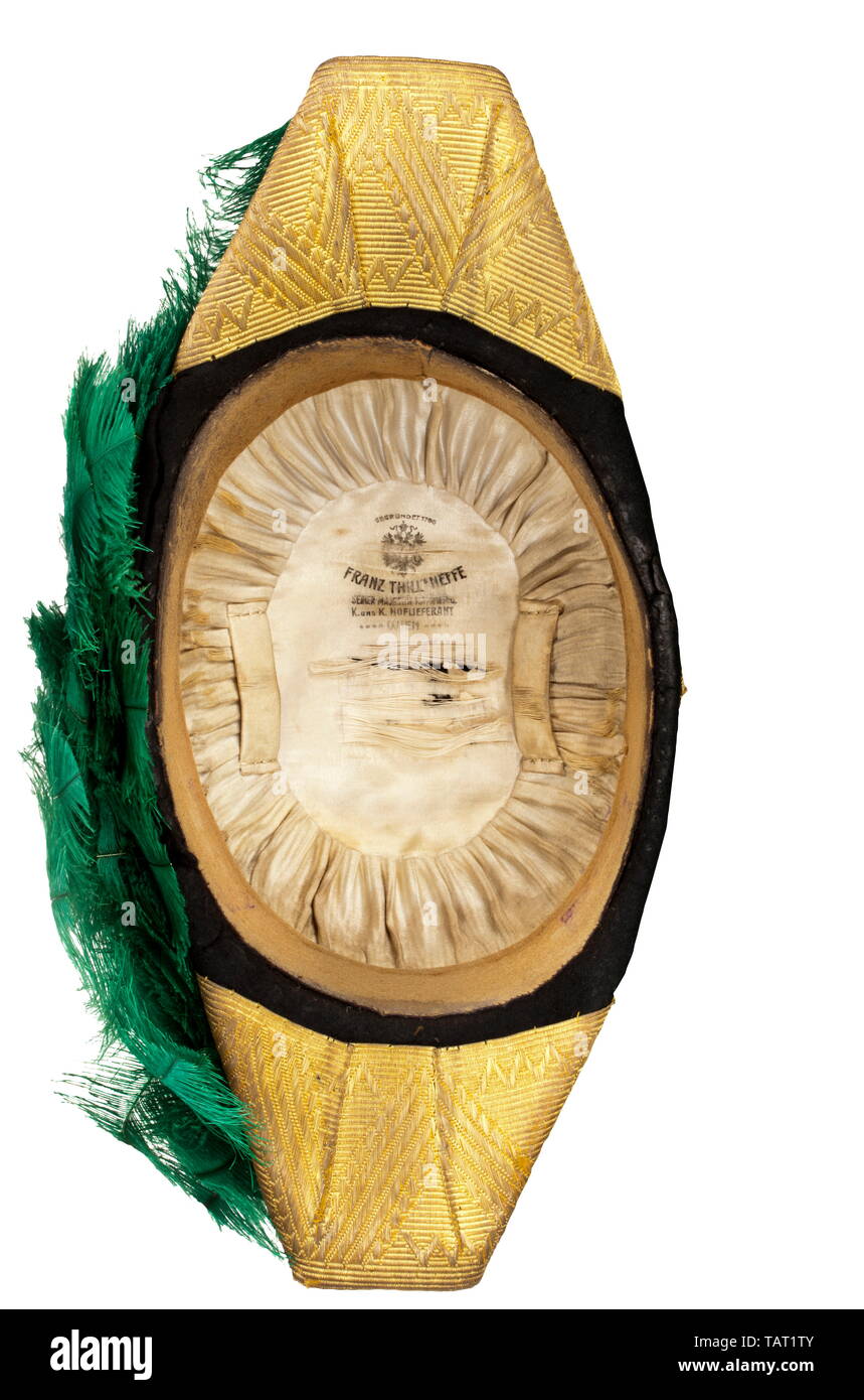 Bicorn hat with feather plume hi-res stock photography and images - Alamy