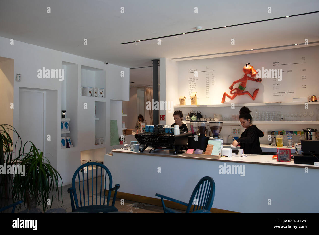Lx Factory - Wish Cafe in Alcantara , Lisbon, Portugal Stock Photo - Alamy