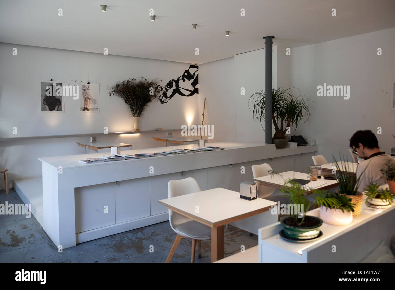Lx Factory - Wish Cafe in Alcantara , Lisbon, Portugal Stock Photo - Alamy