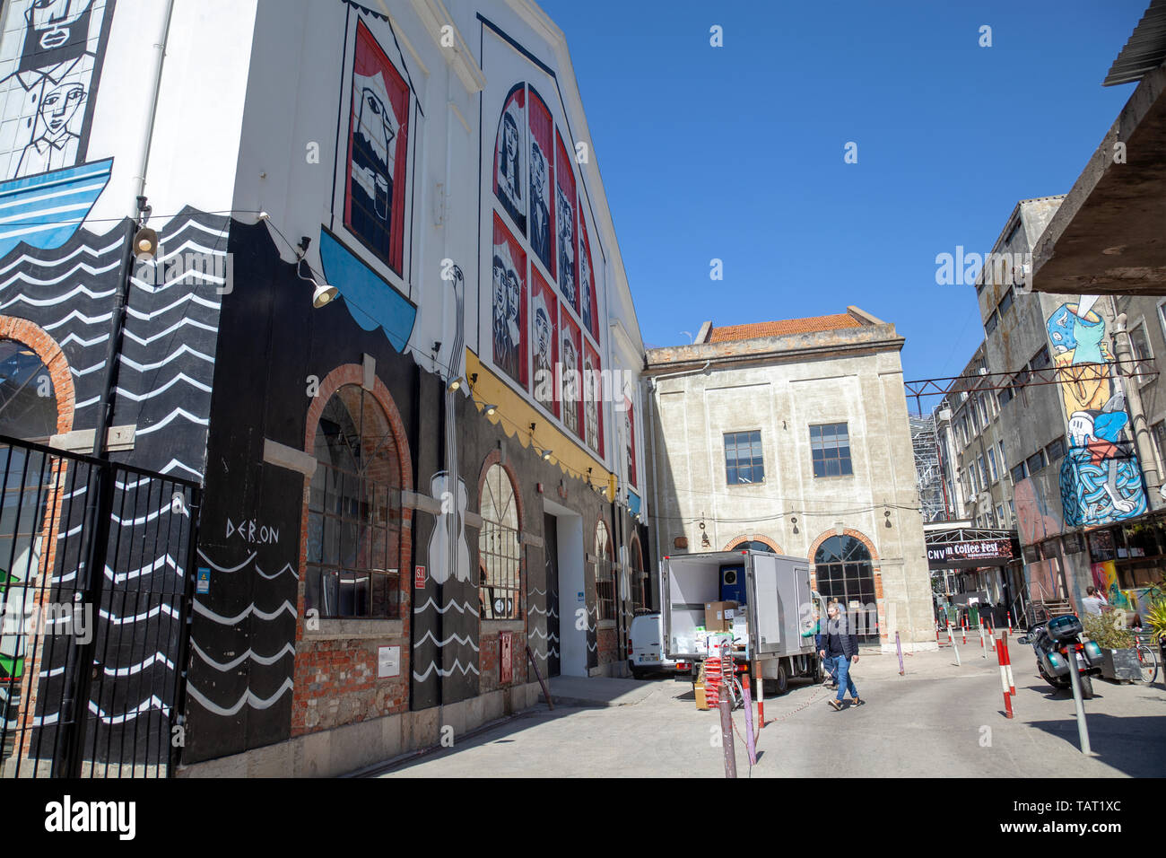 Lisbon lx factory shops hi-res stock photography and images - Alamy