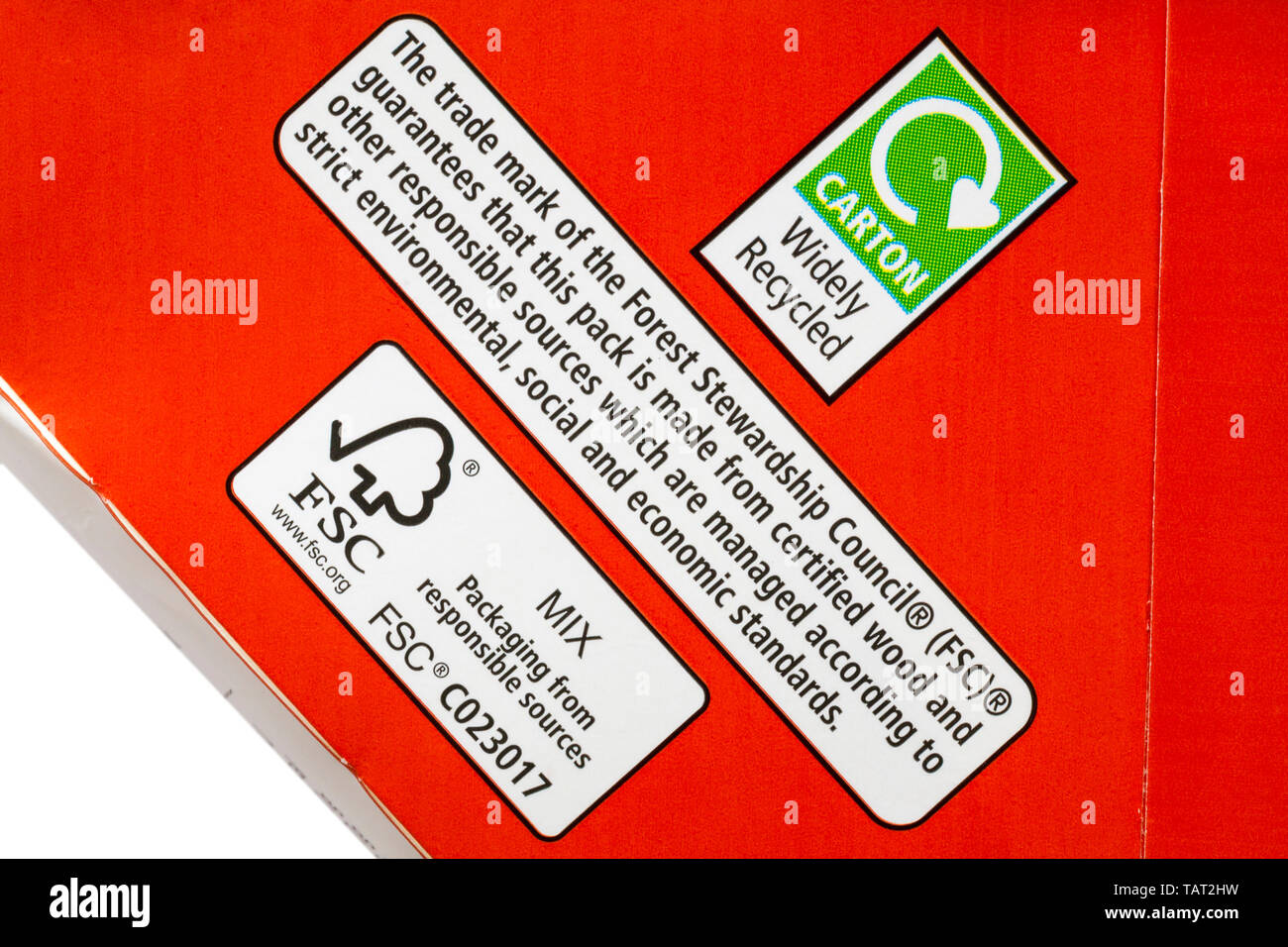 Fsc forest stewardship council logo hi-res stock photography and images ...