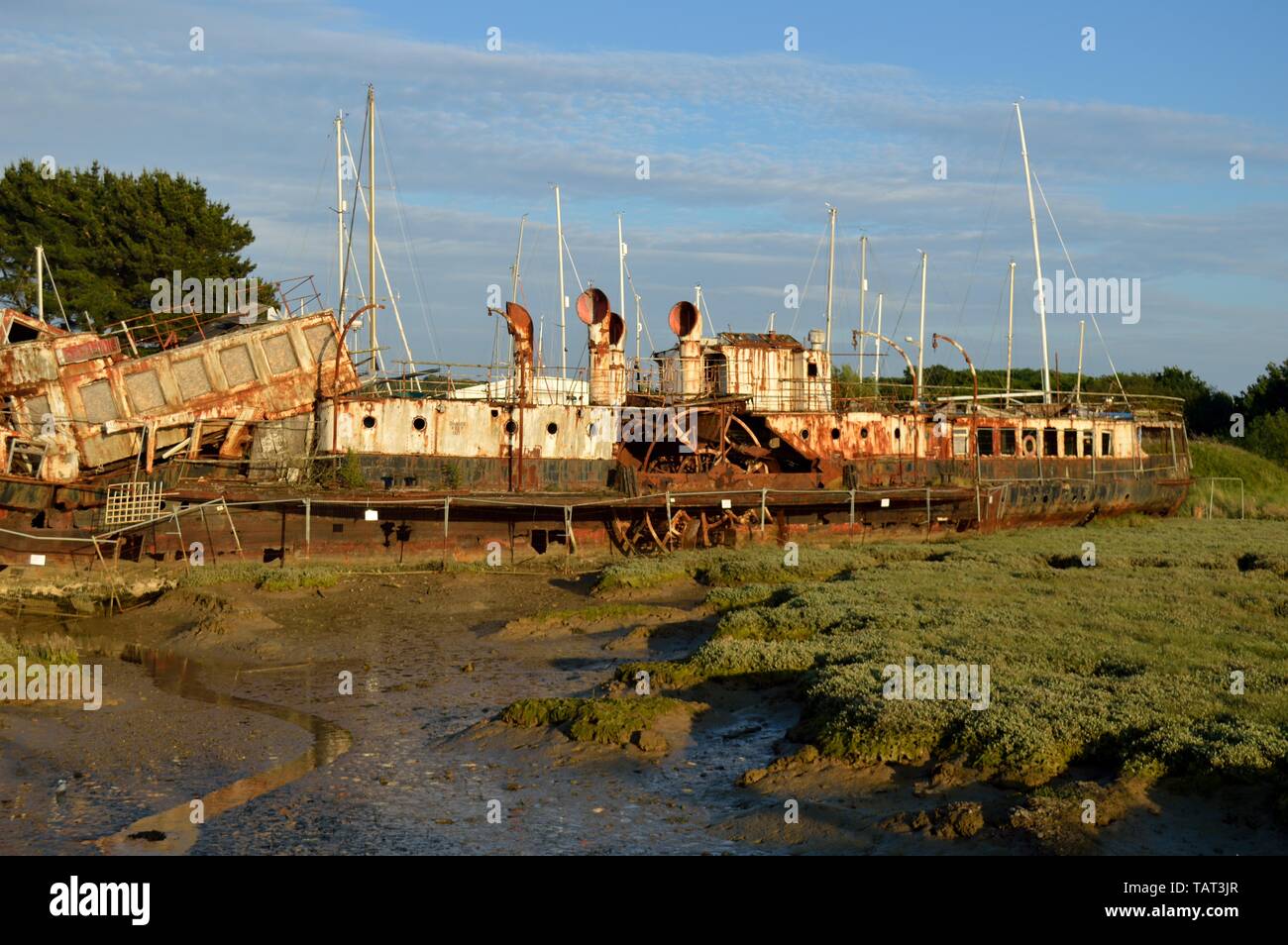 river medina Isle of Wight Stock Photo - Alamy