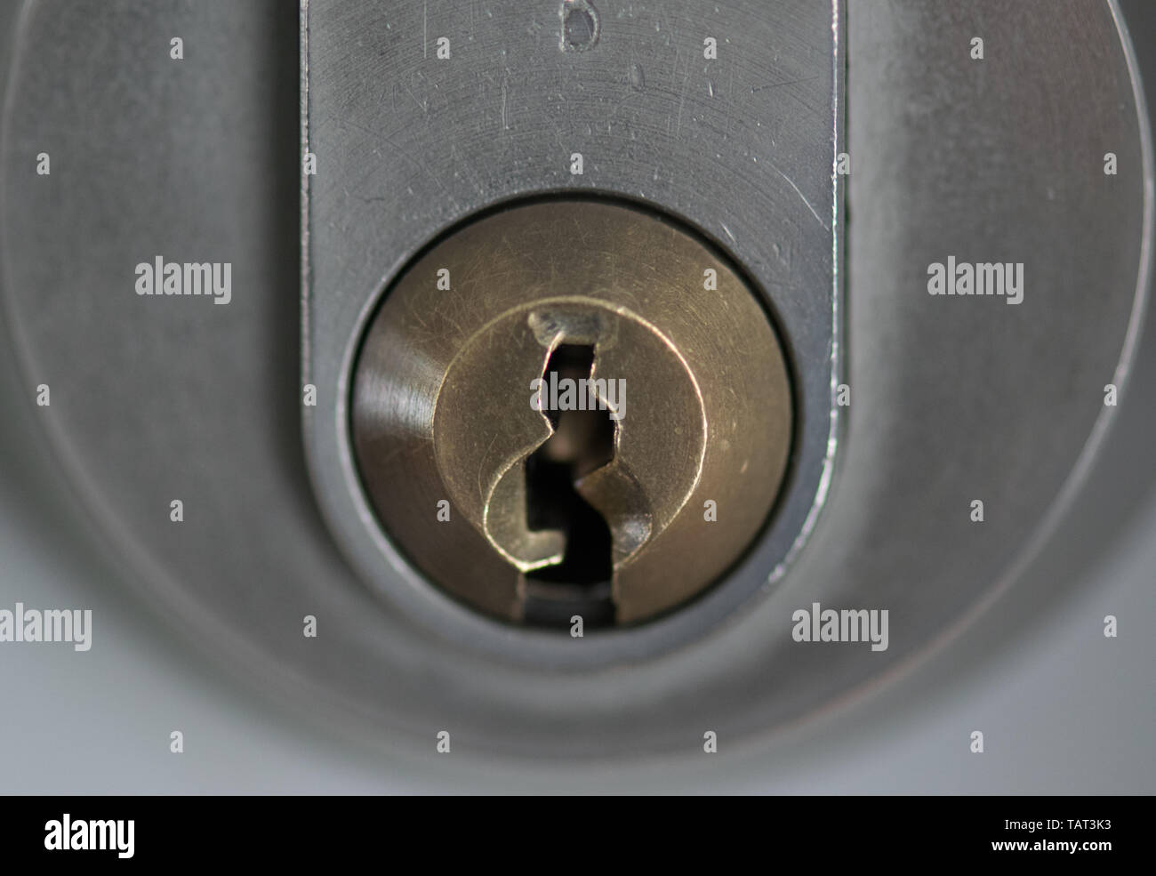 Key hole close-up Stock Photo - Alamy