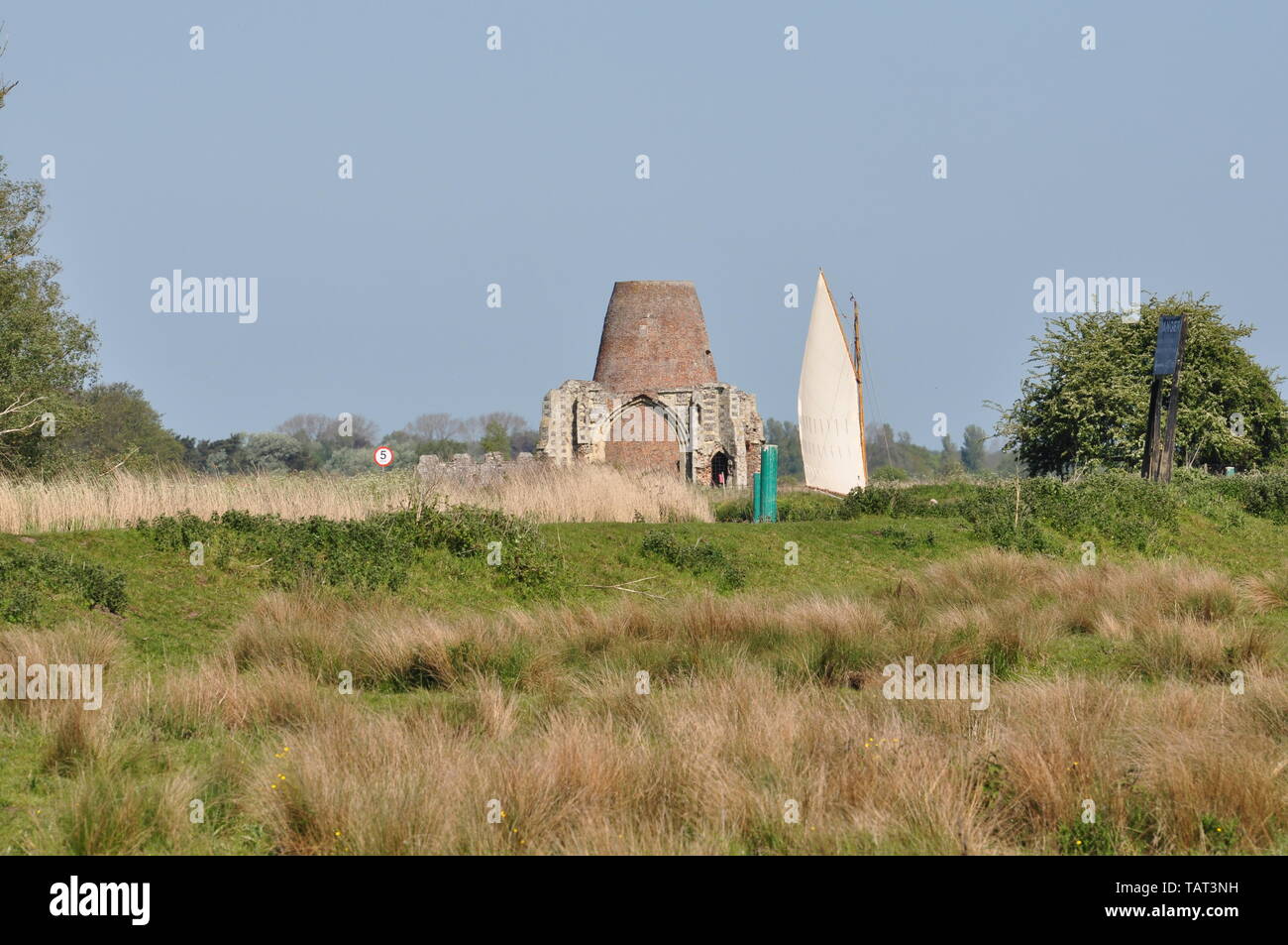 St Benet's abbey, Ludham, Norfolk England UK Stock Photo - Alamy