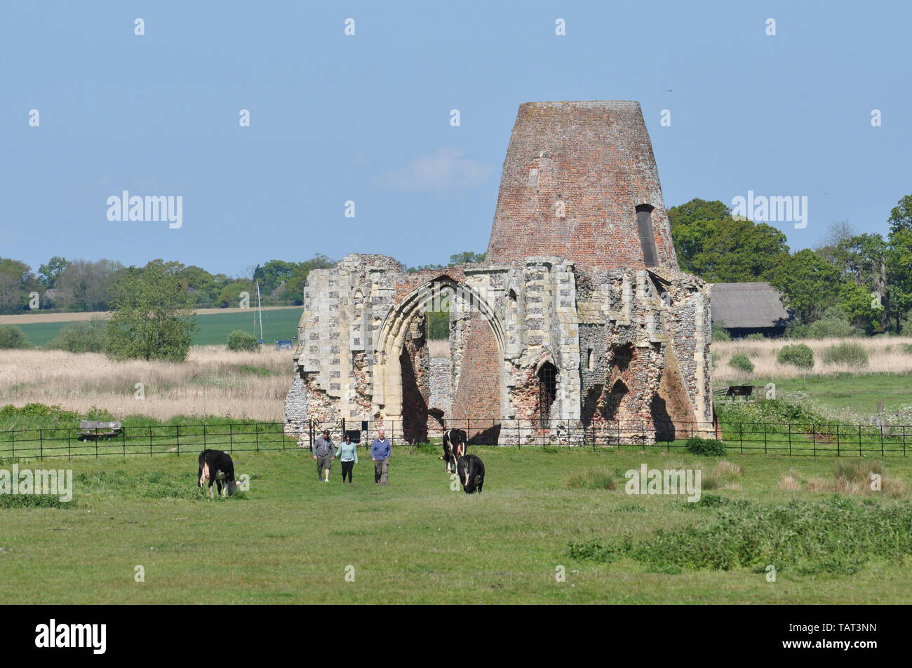St Benet's abbey, Ludham, Norfolk England UK Stock Photo - Alamy