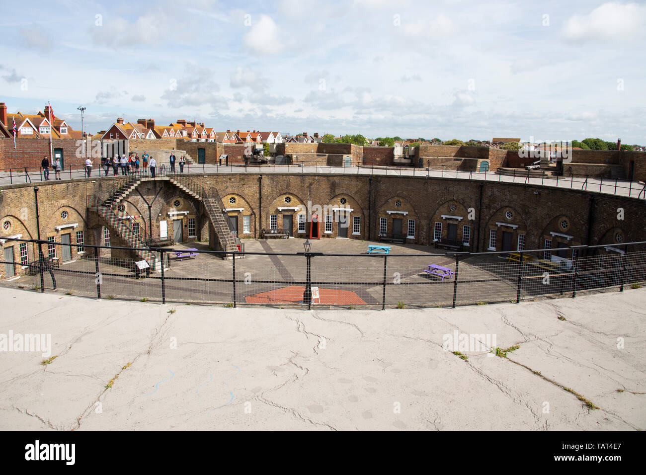 Eastbourne redoubt fortress hi-res stock photography and images - Alamy