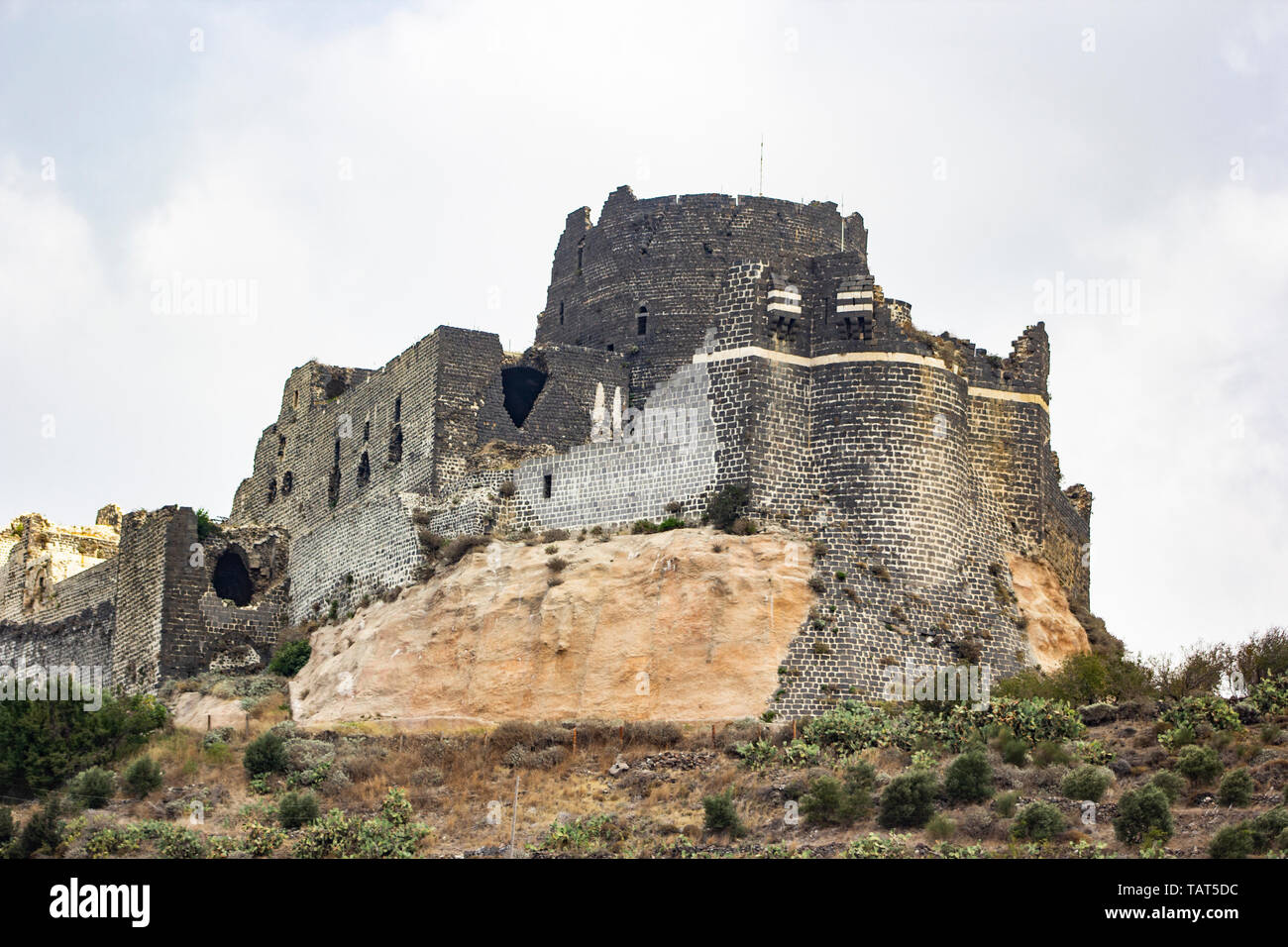 A view of Margat (Al-marqab) Castle in Baniyas, Syria Stock Photo - Alamy