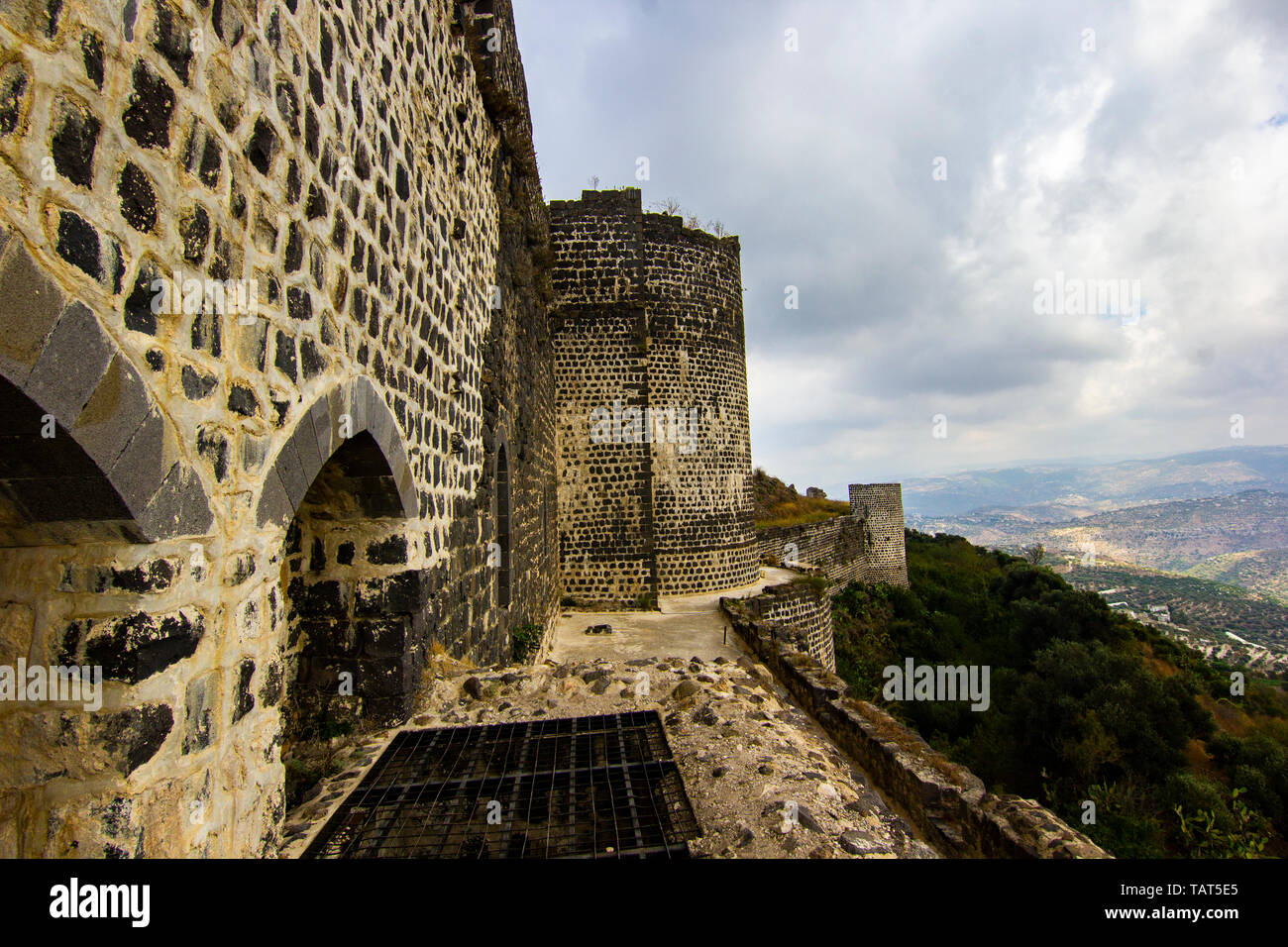 A view of Margat (Al-marqab) Castle in Baniyas, Syria Stock Photo - Alamy
