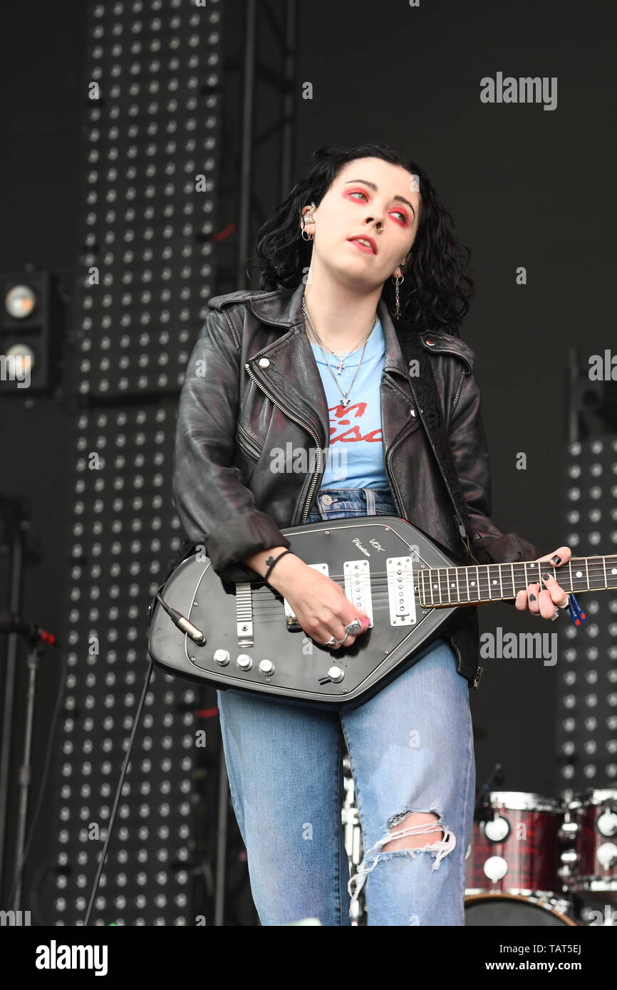 Singer, songwriter and guitarist Heather Baron-Gracie is shown ...