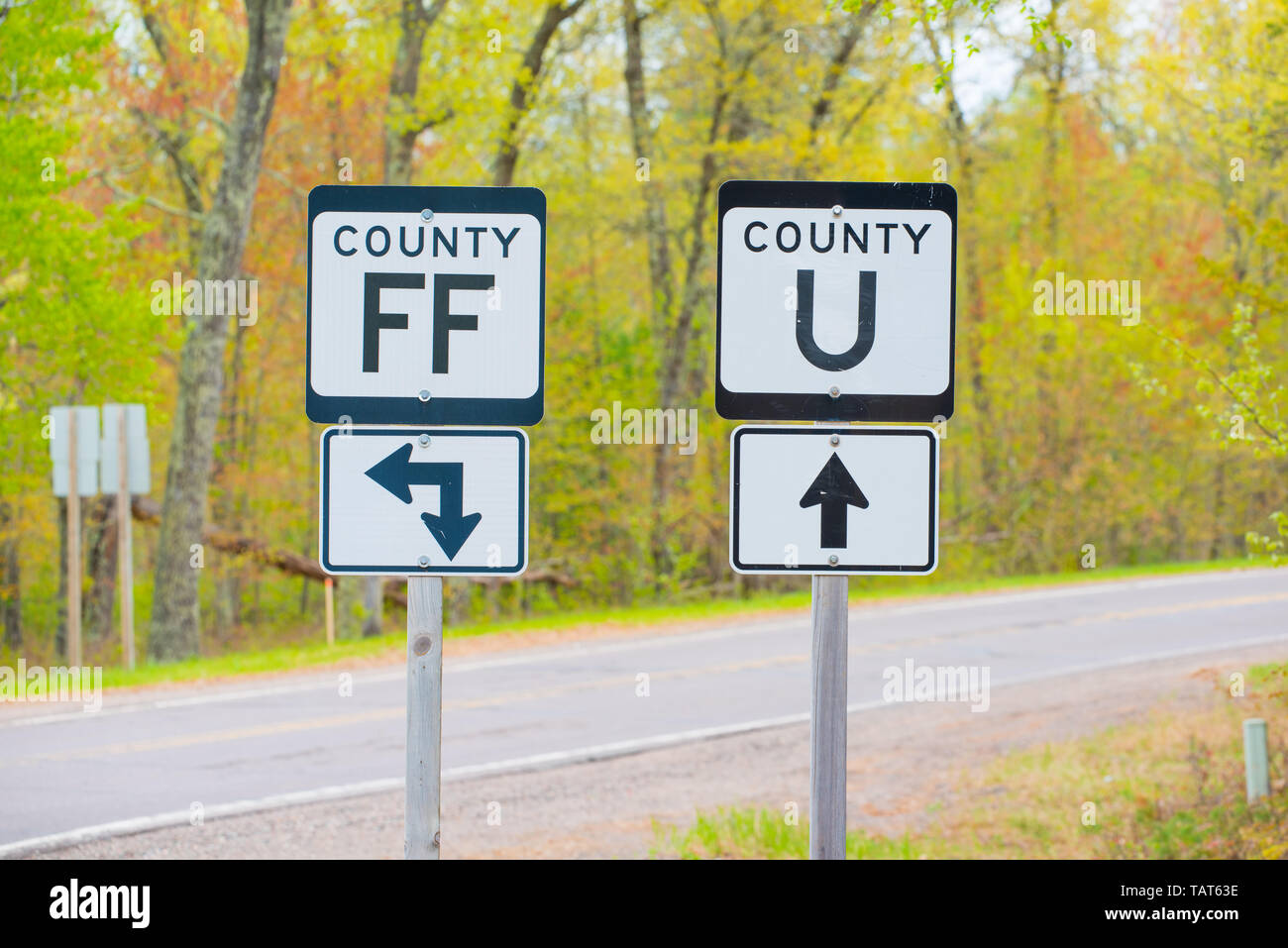 County Road Sign