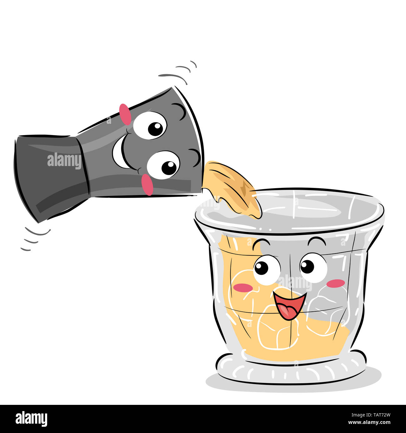 Cocktail jigger illustration hi-res stock photography and images - Alamy
