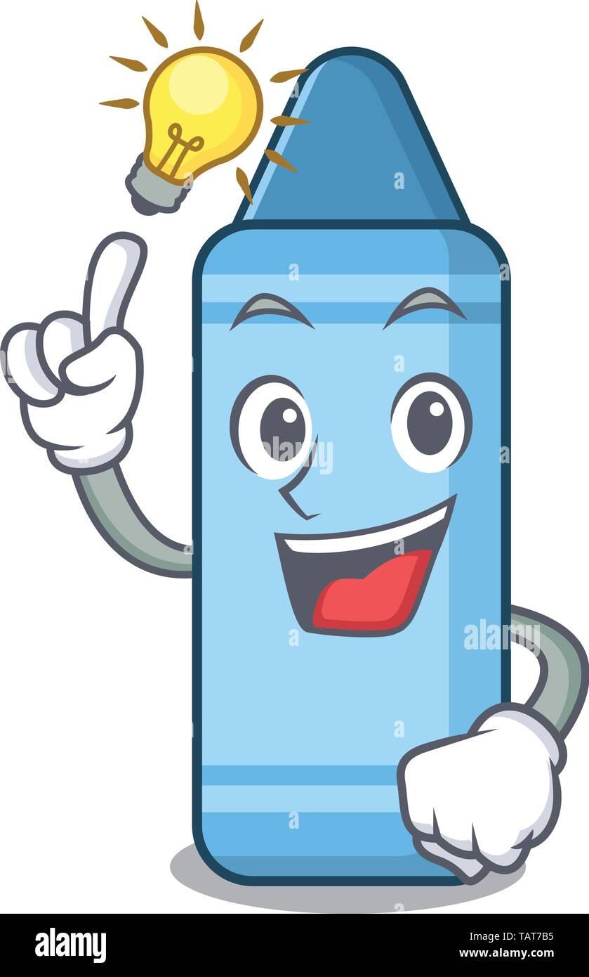 Blue Crayon Clip Art