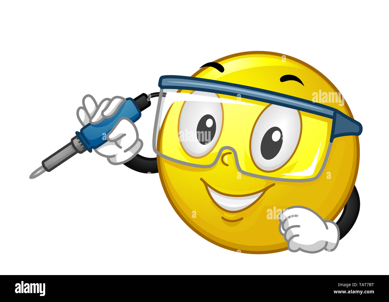 Hand holding a smiley hi-res stock photography and images - Alamy